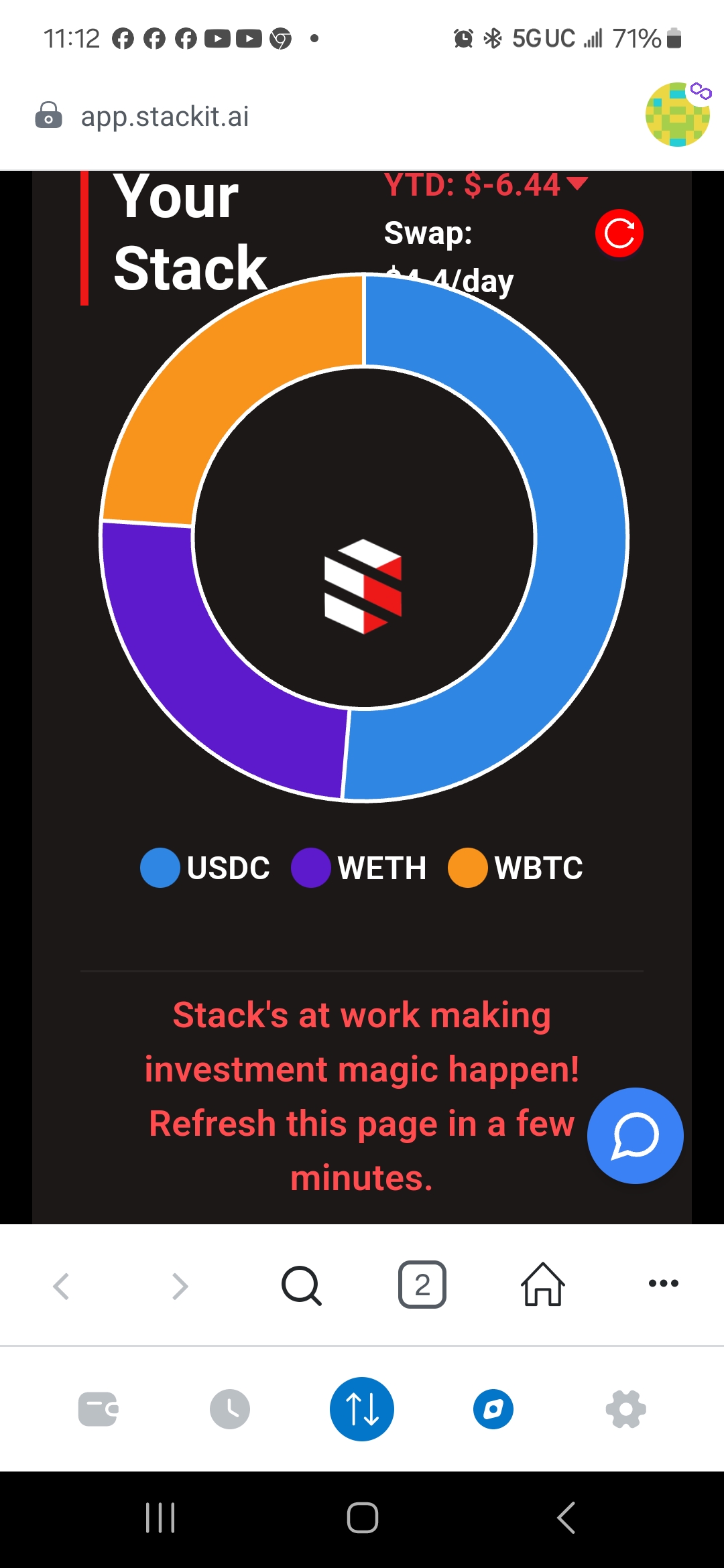 My investment · Wealth Stackers