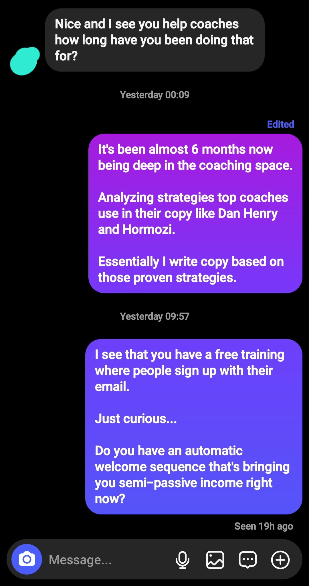 OUTREACH · 4D Copywriting Community