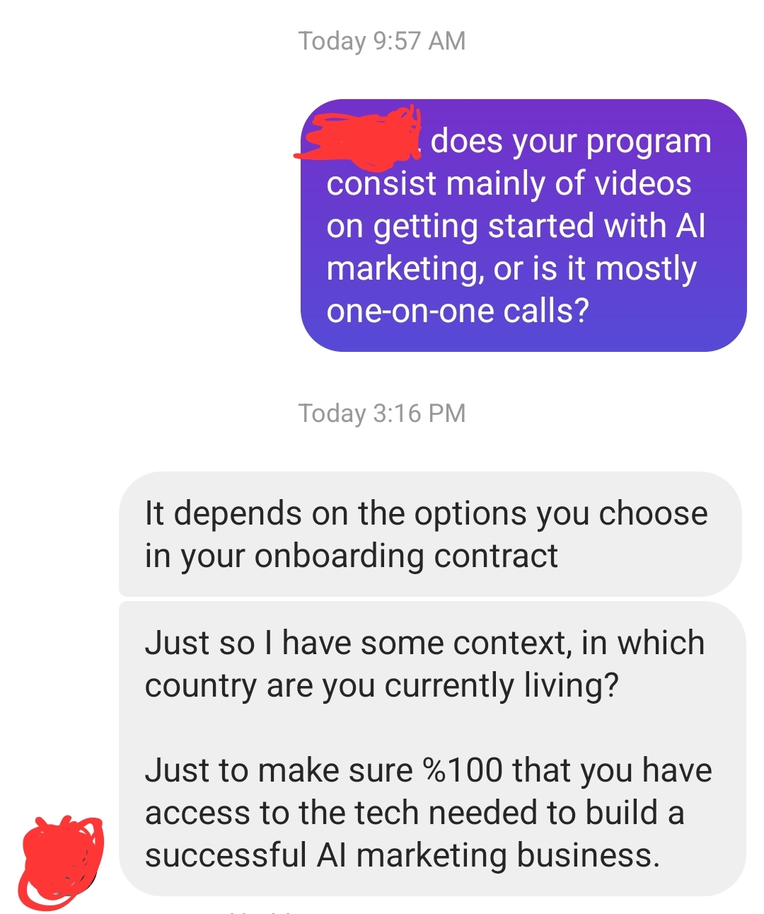 Need help FAST · 4D Copywriting Community