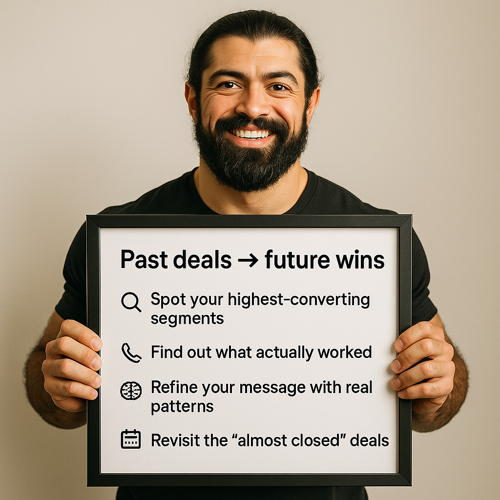 Your past sales data is a goldmine — but are you actually mining it? 💎 ...