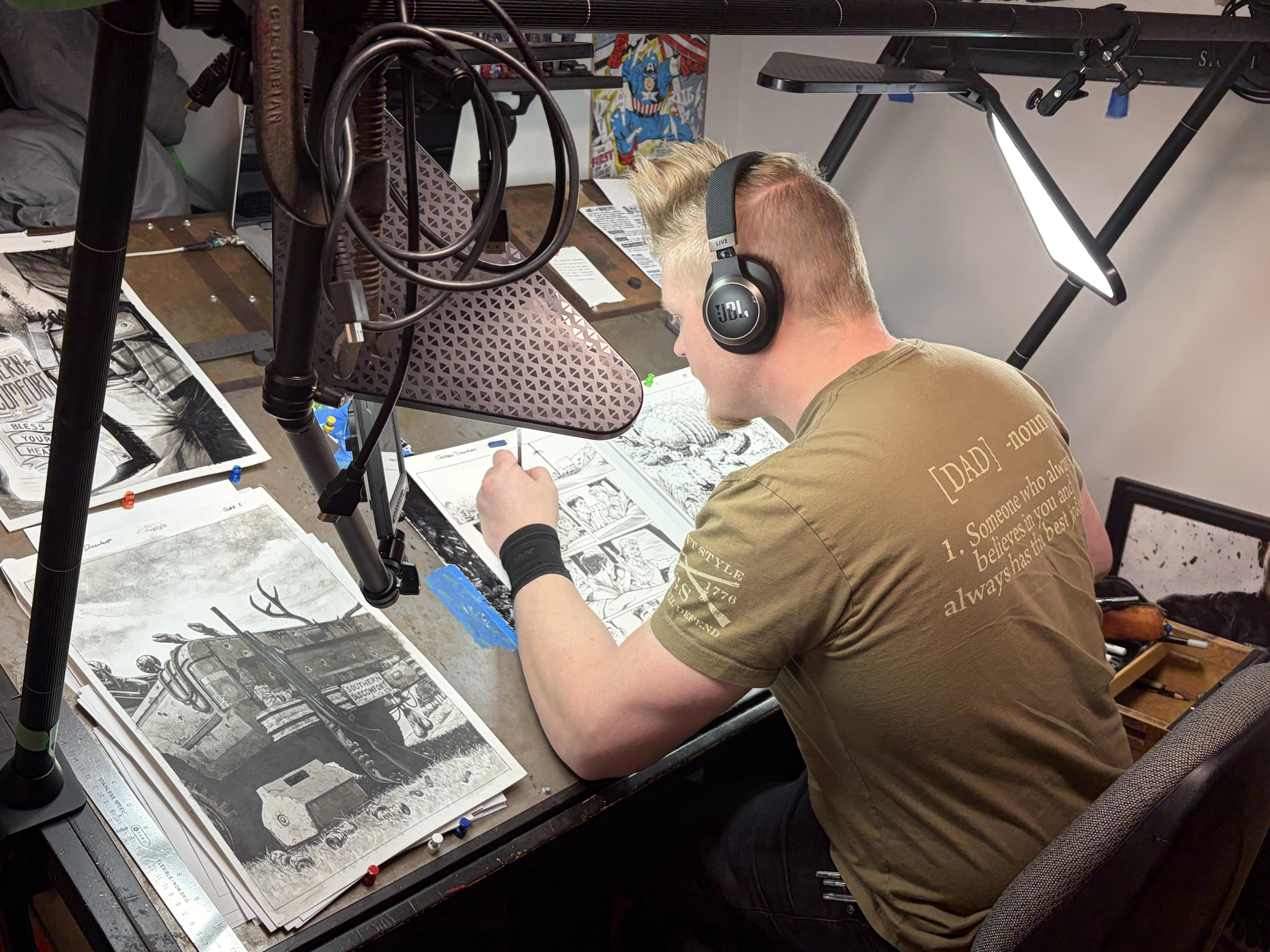 Who is N. Colin Dyer? · Slinging Ink Skool