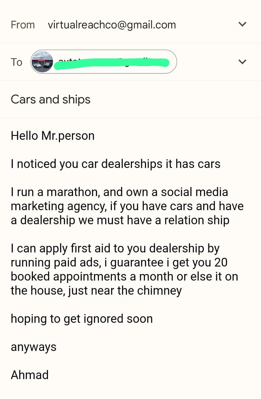 Email no response · Free SMMA Course