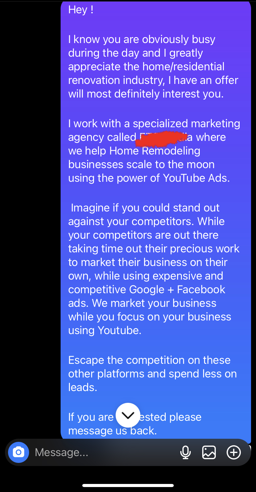 Cold dm · Free SMMA Course