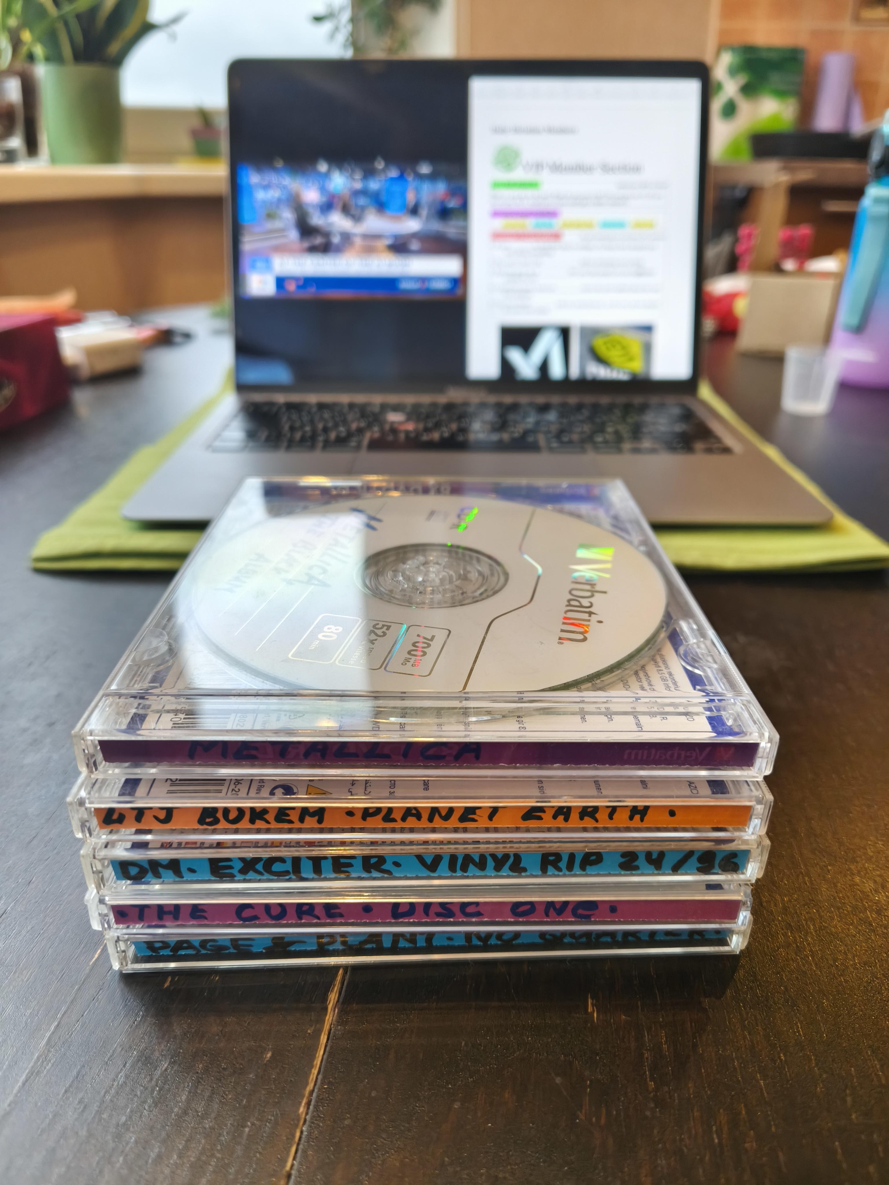 🎶 Throwback Tunes: Some Burned CDs from the Early Days 🔥💿 · Let's ...