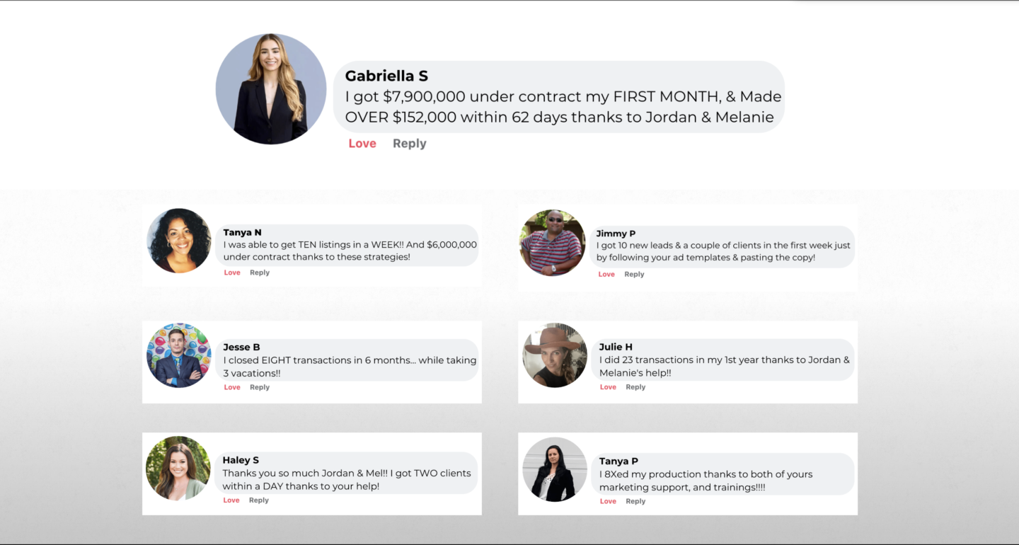 🔥 REAL RESULTS from Realtors JUST LIKE YOU 🔥 · Six-Figure Agent Society™