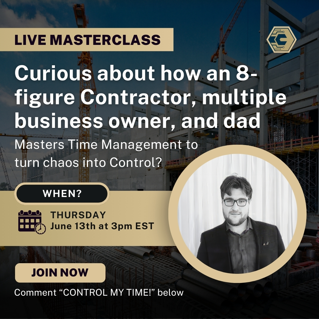 Curious about how an 8-figure contractor, multiple business owner, and ...