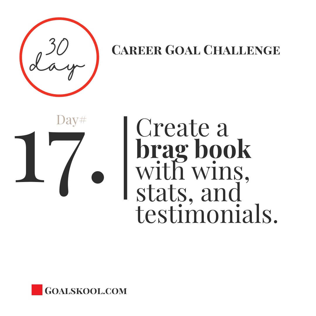 🔥 30-DAY CAREER GOALS CHALLENGE · Goal Skool - for Goal Setters