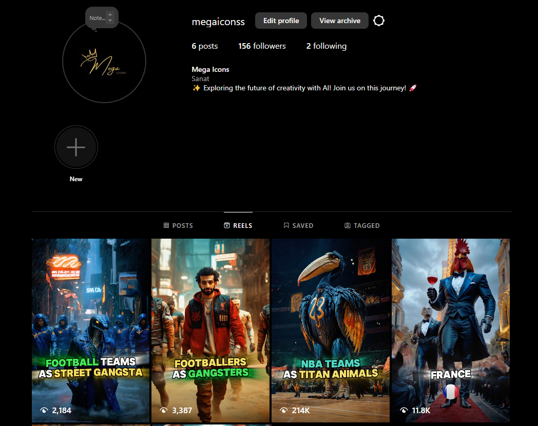 MY 4th VIDEO ON INSTAGRAM HITS 200K VIEWS 🫨 · AI Fusion Master Family