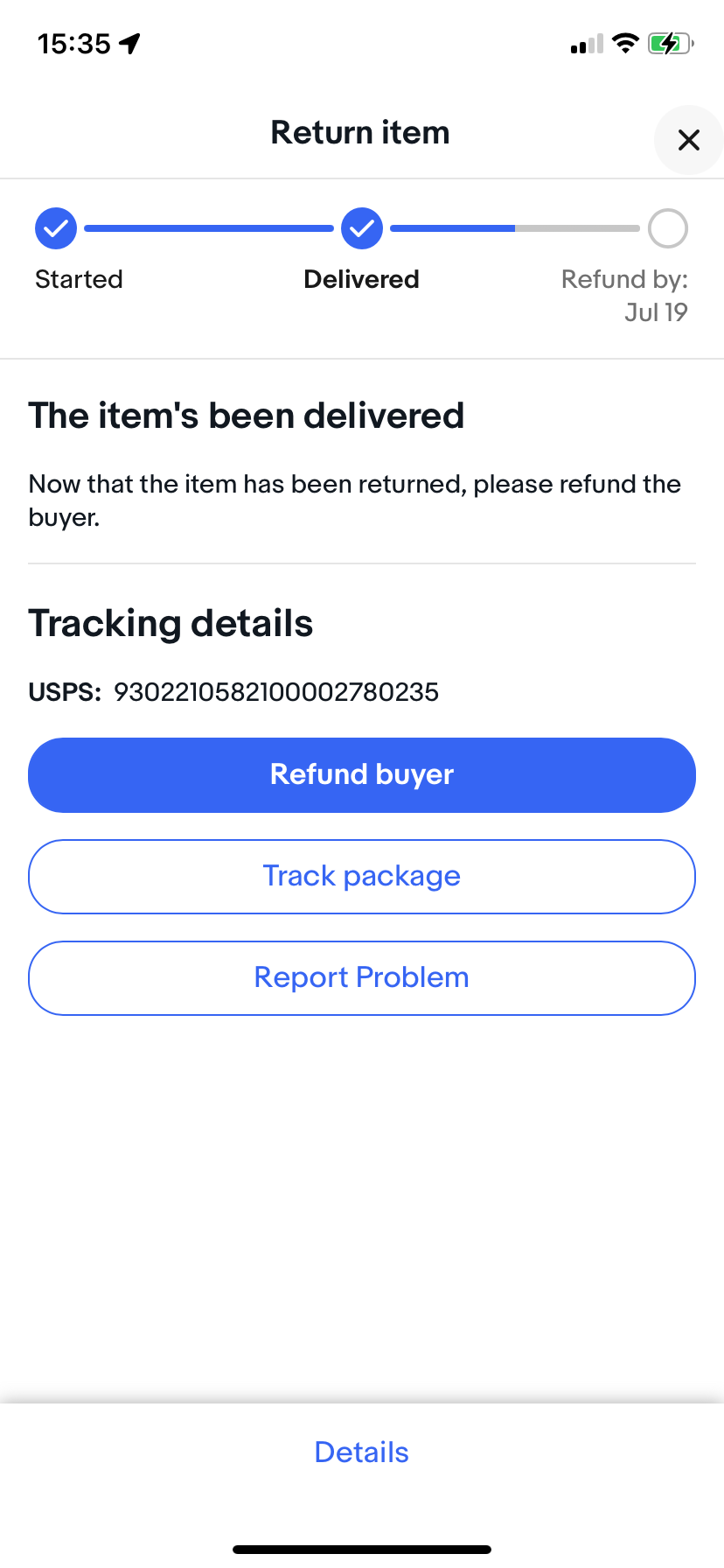 Returns/false INAD · Profit First