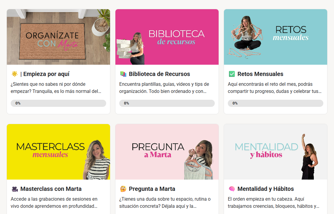 Club Organízate con Marta